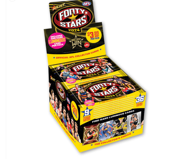 SELECT FOOTY STARS 2024 - RETAIL BOX – RGV Collectables