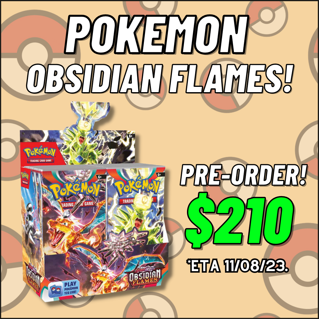 Pokemon 'Scarlet & Violet' : Obsidian Flames, Booster Boxes! – RGV ...