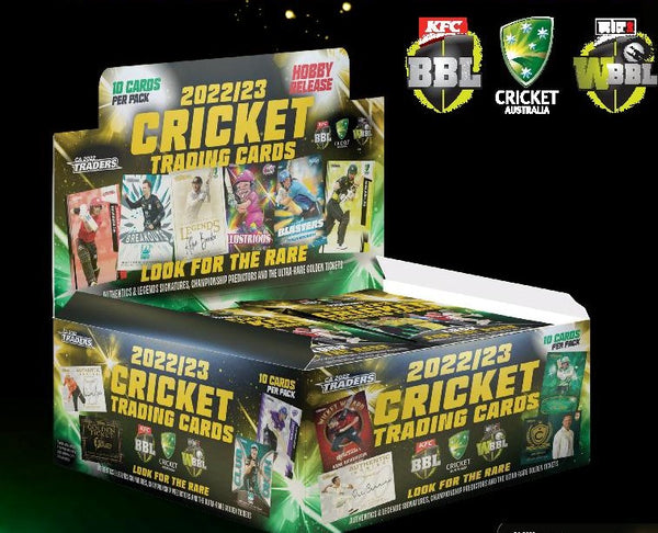 2022/23 TLA CA TRADERS CRICKET CARDS HOBBY BOX – RGV Collectables